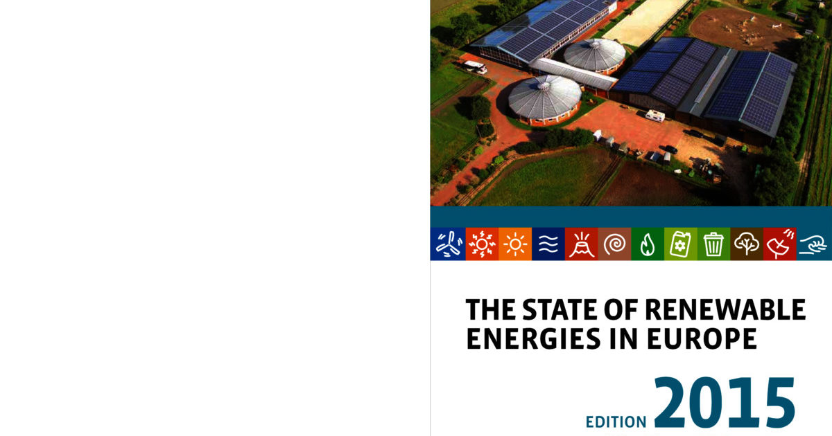The State of Renewables in Europe 2015 - Copenhagen Centre on Energy ...