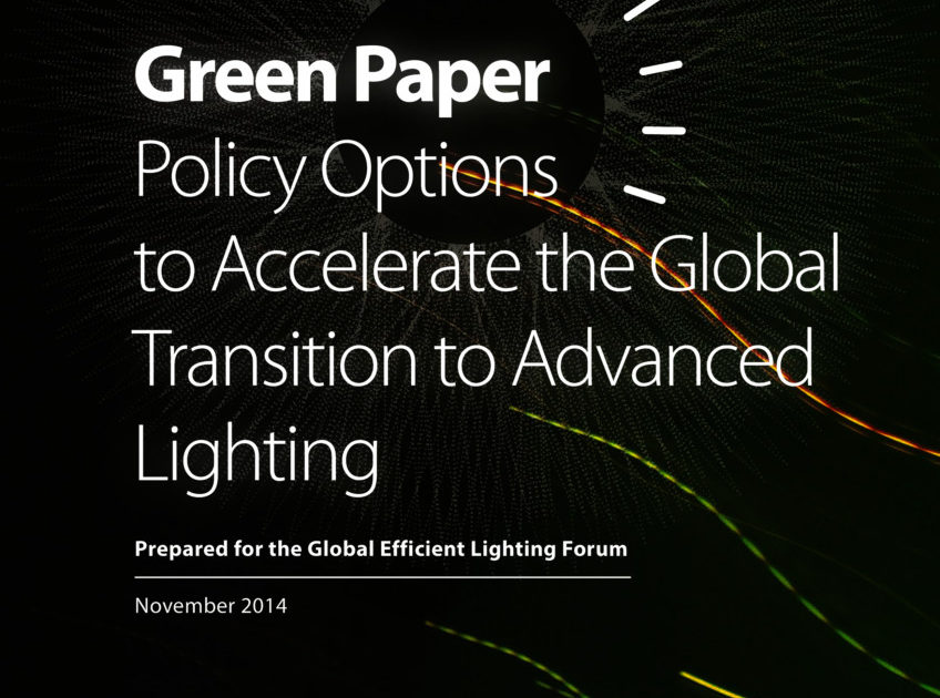 Green Paper: Policy Options to Accelerate the Global Transition to ...