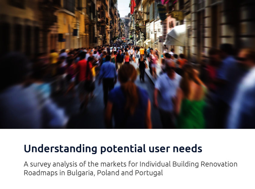 Understanding Potential User Needs - Copenhagen Centre on Energy Efficiency