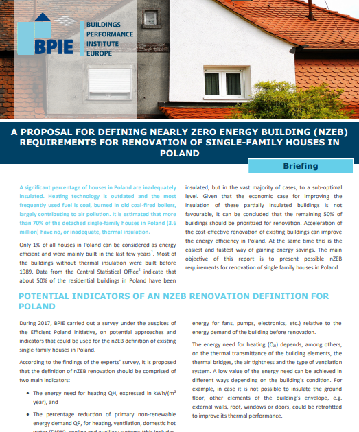 A Proposal for Defining nearly Zero Energy Building (nZEB) Requirements ...