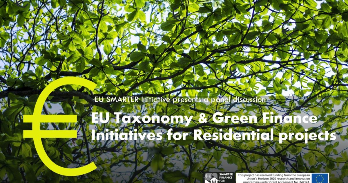 EU Taxonomy & Green Finance Initiatives for Residential projects ...
